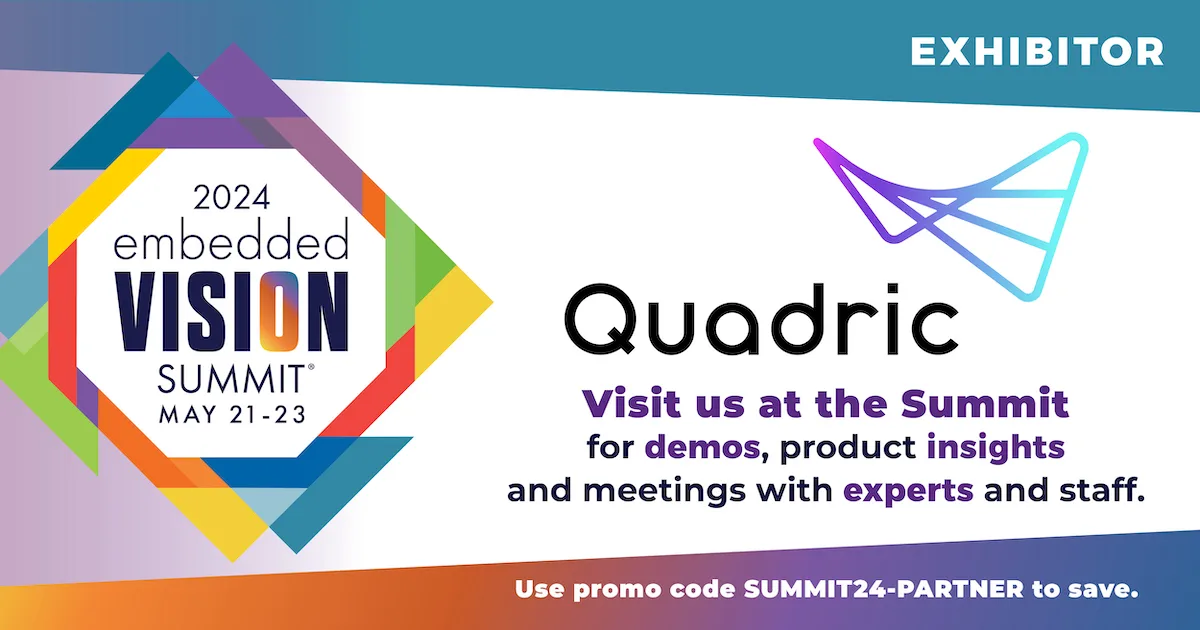 Quadric Presents and Demos AI+ML Chimera GPNPU at Embedded Vision ...
